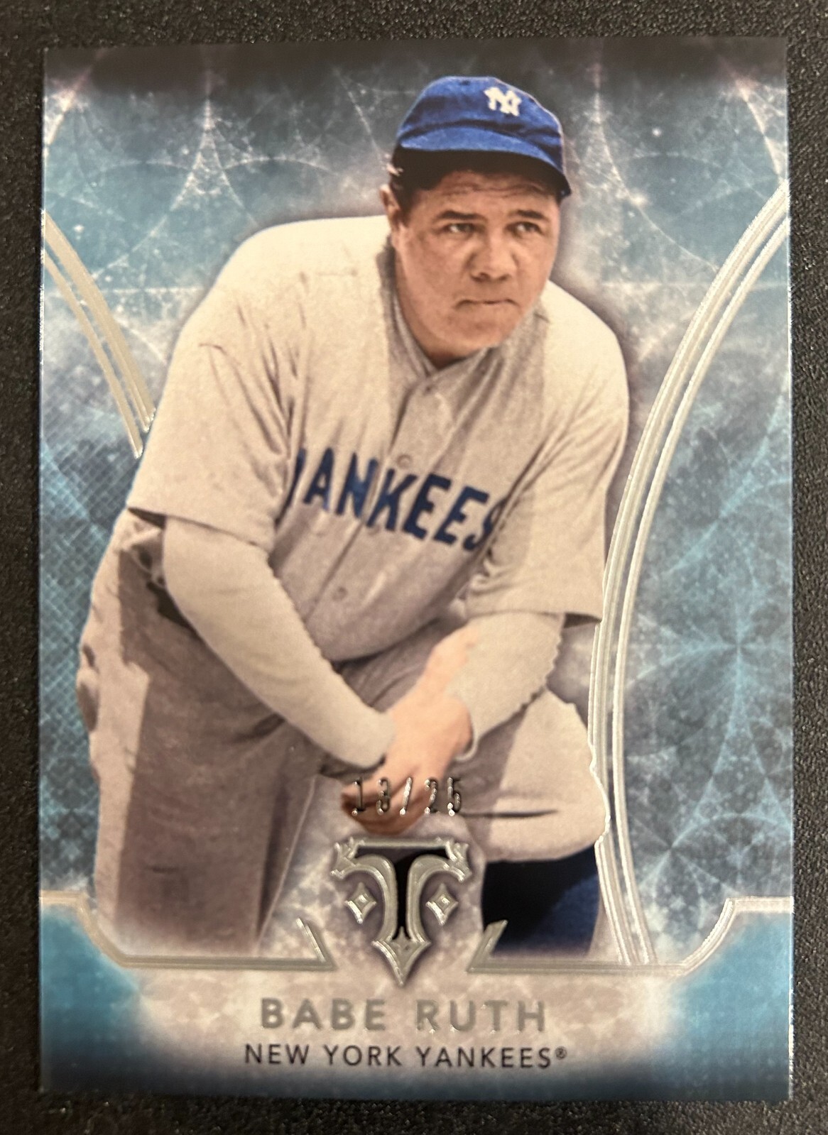 2015 Topps Triple Threads - Sapphire #1 Babe Ruth /25 for sale online ...