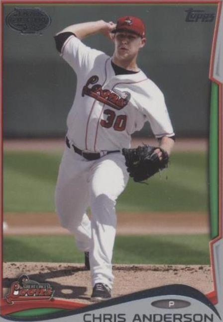 2014 Topps Pro Debut - Chris Anderson #173 Silver /25 (RC) for sale ...