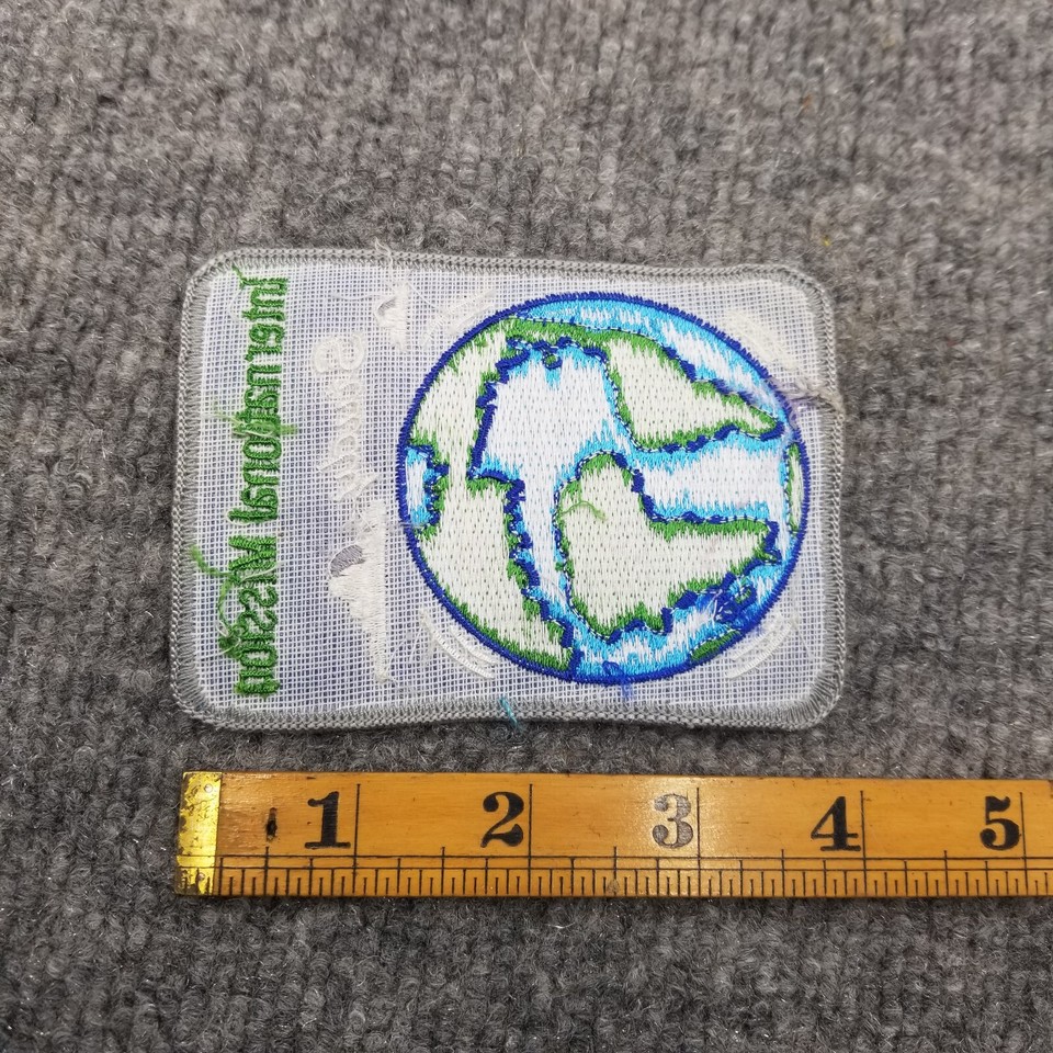 International Mission Study Patch Christian Earth Globe | eBay