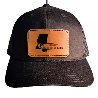 Mississippi Defend Life Leather Patch Hat Pro-Life Hat Black | eBay