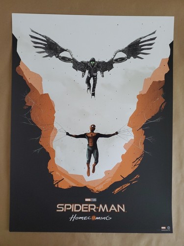 Daniel Taylor Spider-Man: Homecoming Movie Poster Print Art Marvel #80/ ...