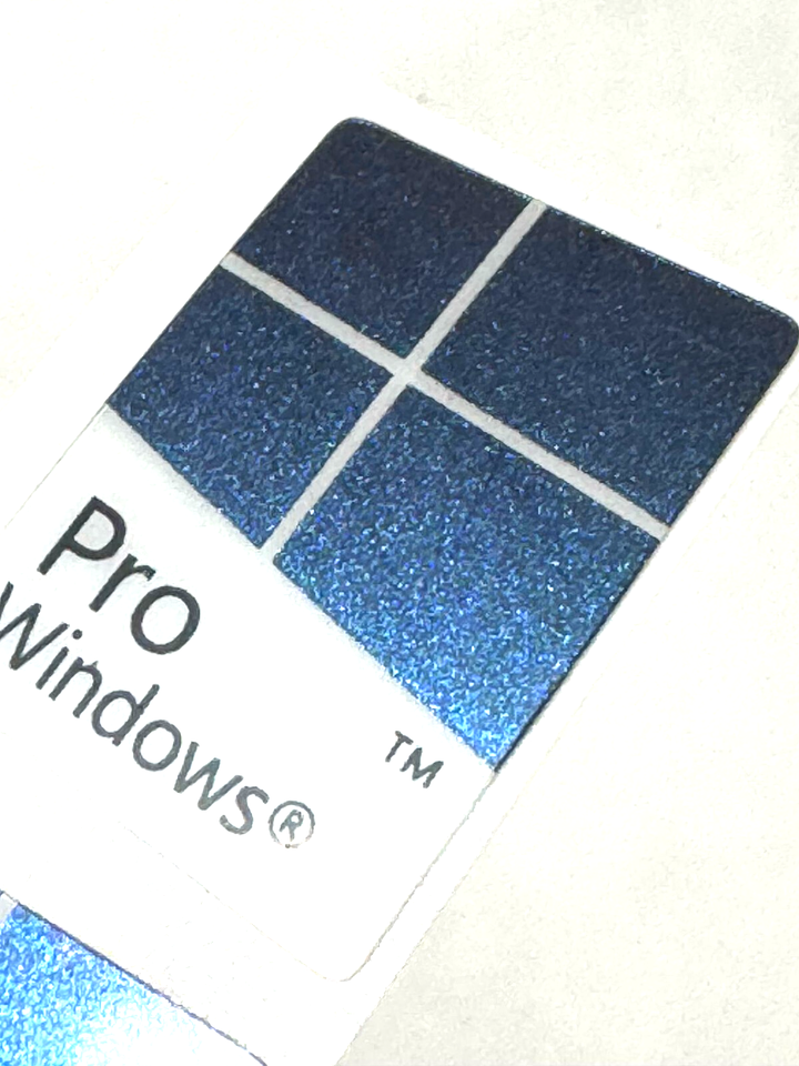2 Pcs Windows Pro Sticker Label Notebook Desktop Computer 16mm x 22mm ...