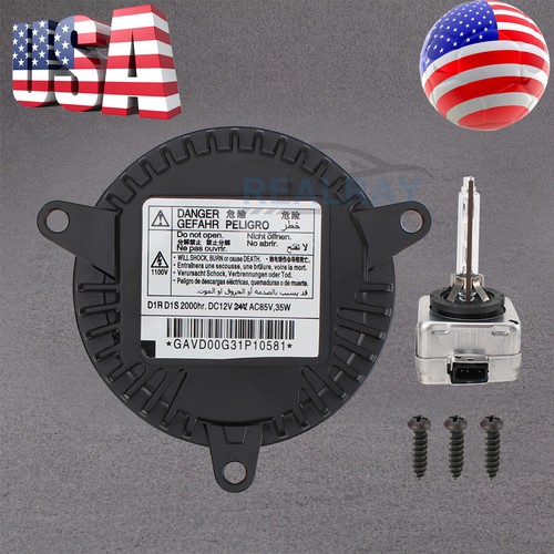 For 10-13 Chevy Camaro Xenon HID Headlight Ballast 25794777 & D1S Bulb ...