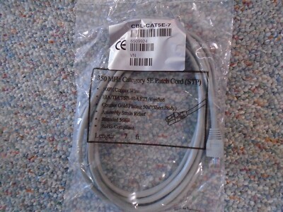 Crestron CBL-CAT5E-7 CAT5e Cable, RJ45-to-RJ45, Black, 7 ft (2.1 m) | eBay