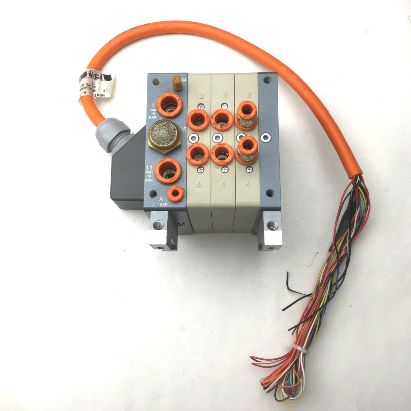 Metal Works Solenoid Valve Bank, 2x HDM, W8 HDM, 7 HDM, F8 HDM & 5 HDM ...