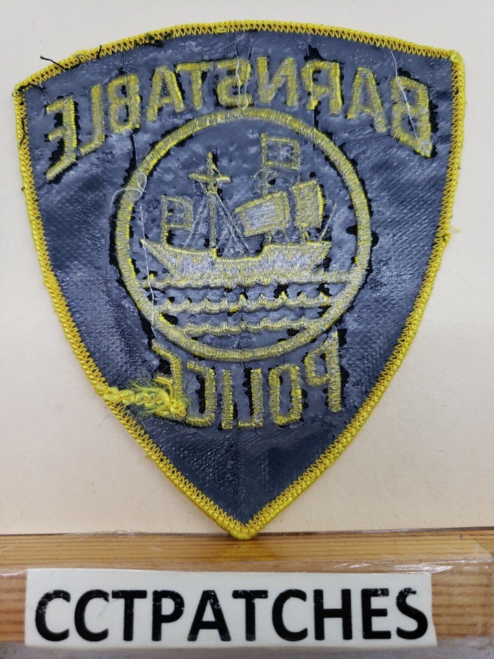 BARNSTABLE, MASSACHUSETTS POLICE SHOULDER PATCH MA | eBay
