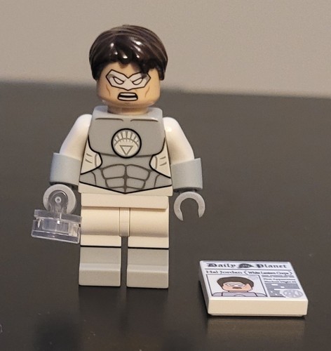 Custom LEGO Hal Jordan White Lantern Minifigure ZKJ | eBay