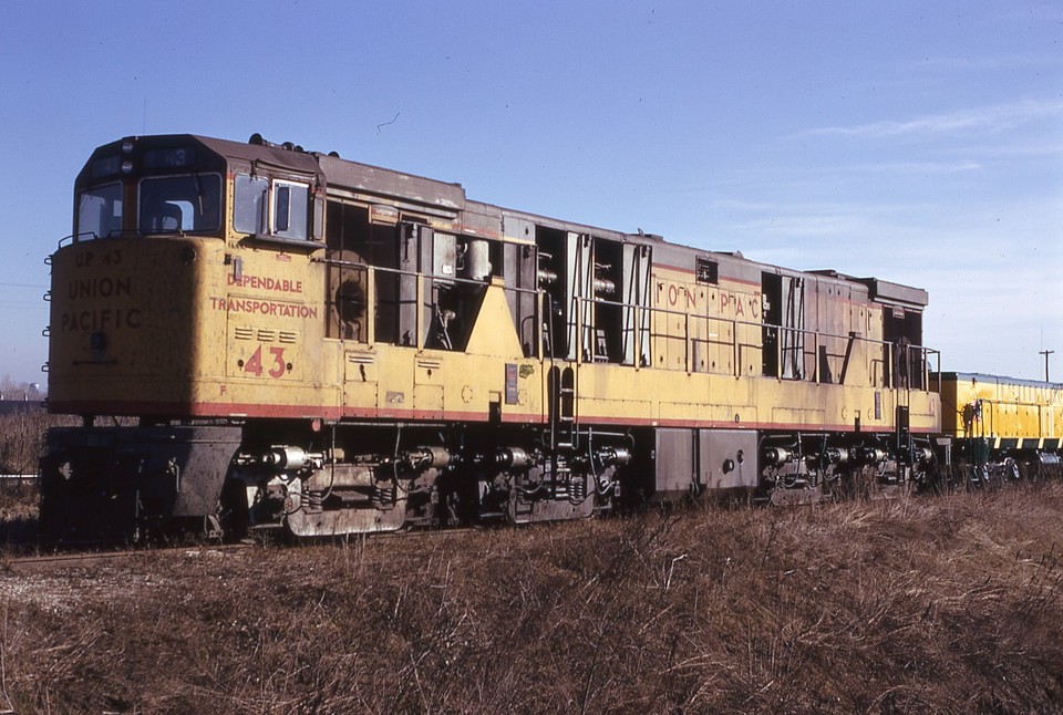 TP ORIGINAL SLIDES (8) UP UNION PACIFIC GE U50's ON CNW IN 1974 | eBay
