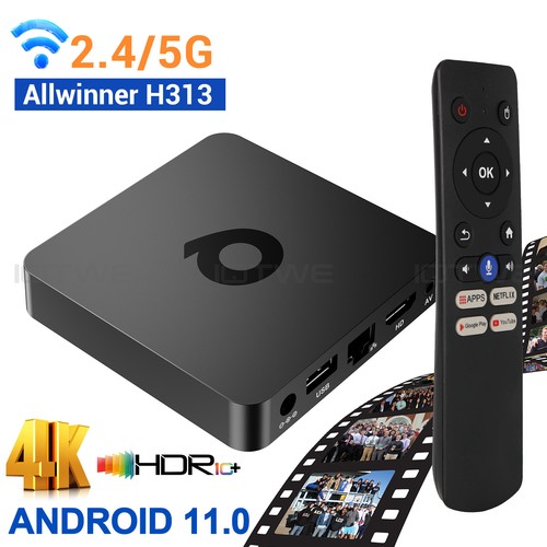 Neu Smart TV BOX Android 14 5G WIFI 4+32GB 8K HDR Quad Core Media ...