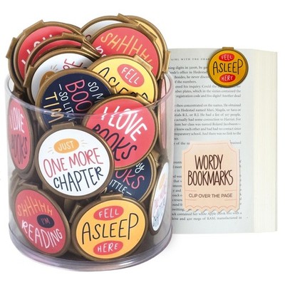 Reading Rewards Clip Over The Page Wordy Bookmarks for Kids - Fun ...
