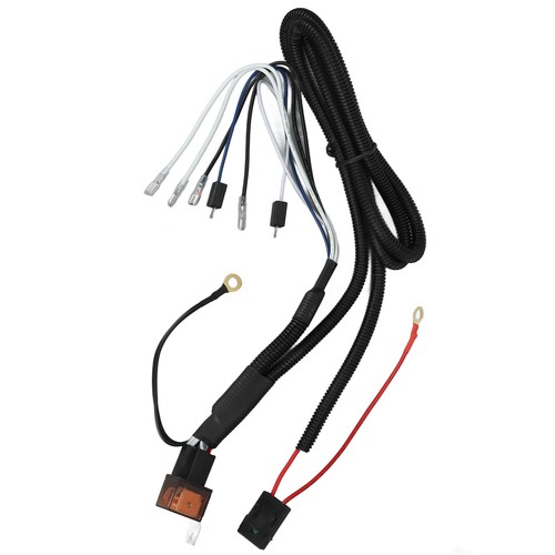 ›12V Horn Wiring Harness Relay Kit 1.9m Cable 50W One-Two Air Horn ...