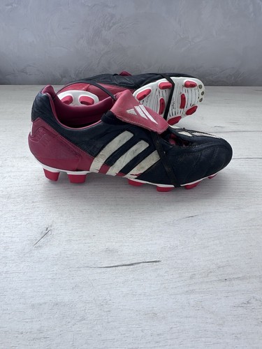 Adidas Predator Mania FG 2002 Football Soccer Cleats Red Black Zidane ...
