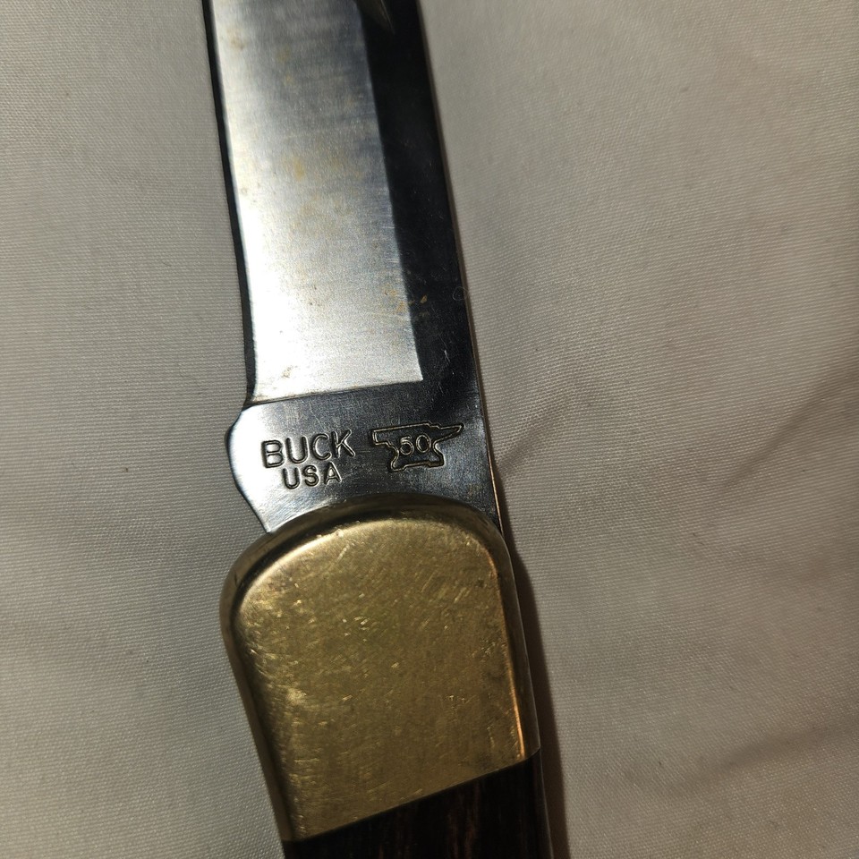 BUCK USA 110 50TH ANNIVERSARY Folding Hunter Knife | eBay