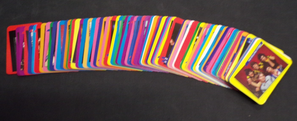 ROCK STAR CONCERT CARDS 1985 AGI TRADING CARDS 90% COMPLETE SET 98 CARD ...