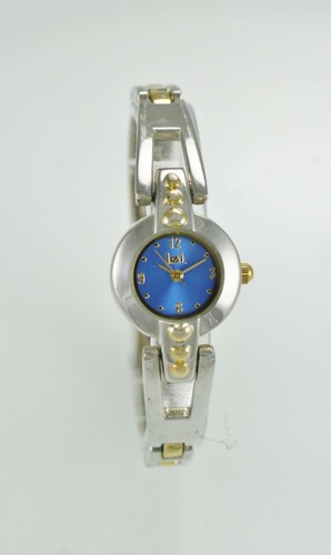 LEI Womens Watch Blue Stainless Gold Silver Steel Water Resistant ...
