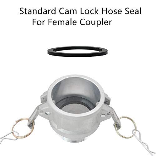 10 Pack 3" Camlock Gasket Fitting Hose Seal for Female Coupler Rubber ...