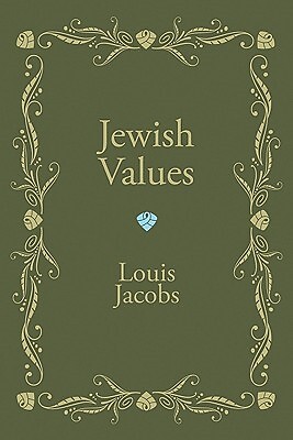 Jewish Values by Jacobs, Louis -Paperback 9781606082386 | eBay