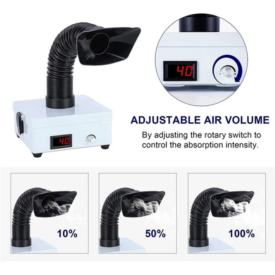 Desktop Fume Extractor 220V Smoking Instrument Soldering Iron Welding ...