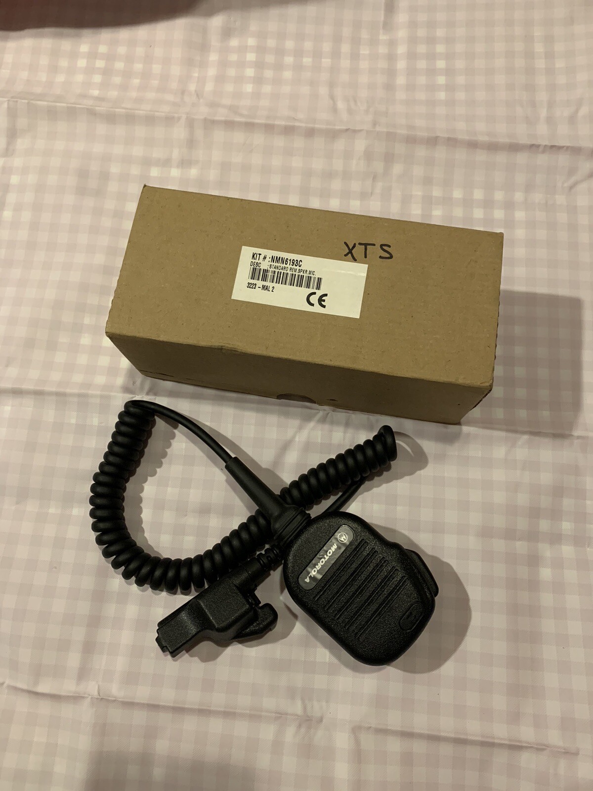 Motorola NMN6193C Noise Cancelling Speaker Microphone for HT1000 ...