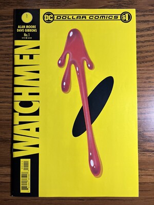 WATCHMEN 1 DOLLAR COMICS REPRINT VARIANT (7) 1ST APPEARANCES DC COMIC ...