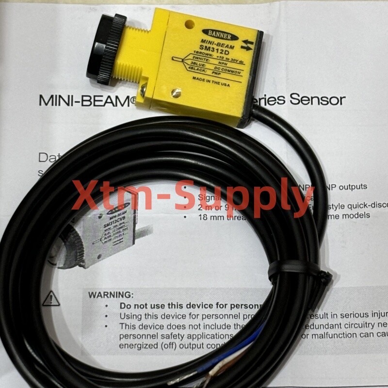 1PC NEW Photoelectric Sensor Switch SM312D Mini-Beam 10-30VDC PNP/NPN ...