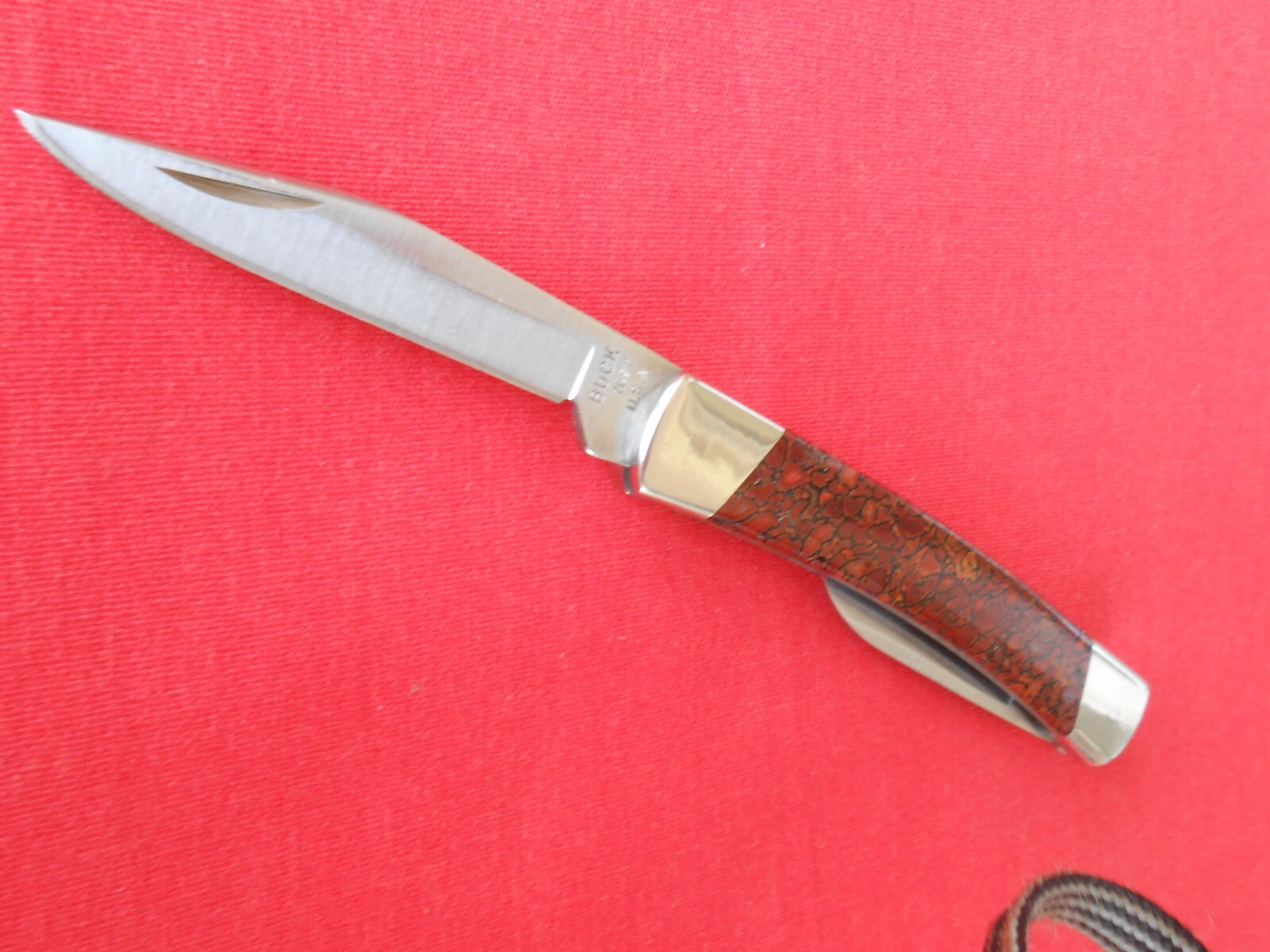 BUCK USA 709 YEARLING 2 BLADE EXOTIC HANDLES 1990 KNIFE | eBay
