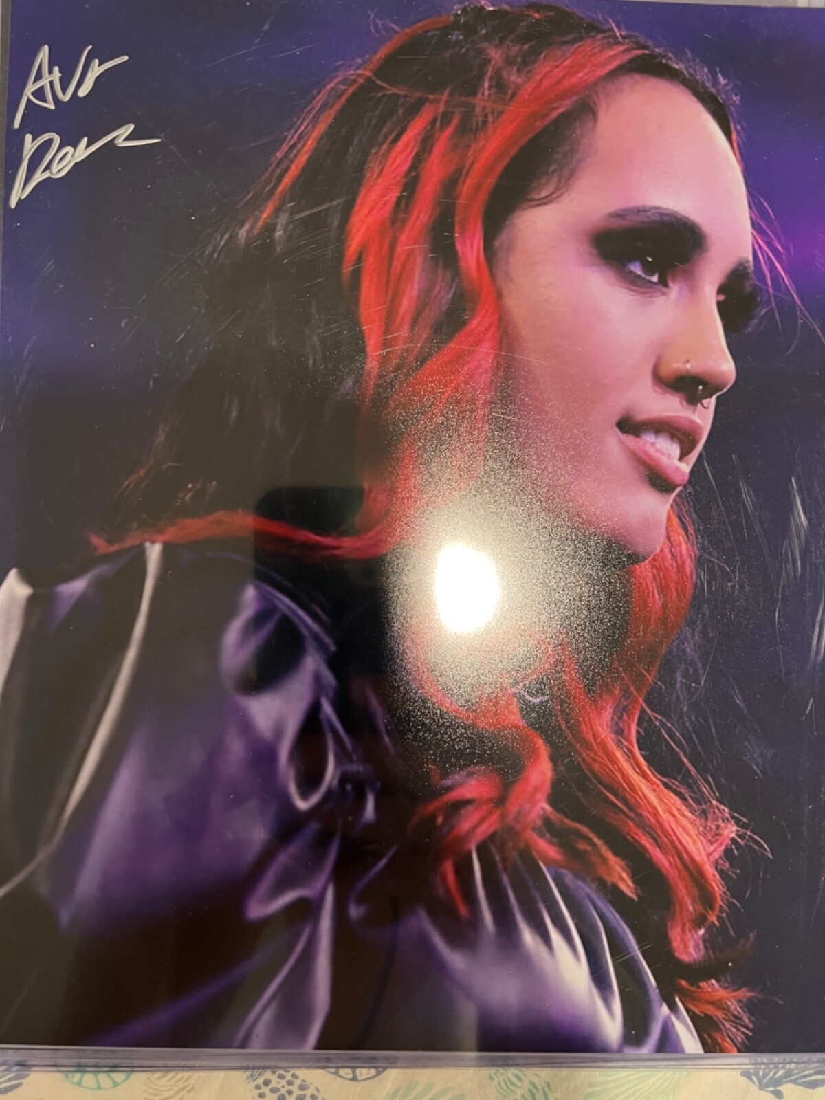 AVA RAINE SIMONE JOHNSON AUTOGRAPH SIGNED 8X10 PHOTO WWE NXT SCHISM | eBay