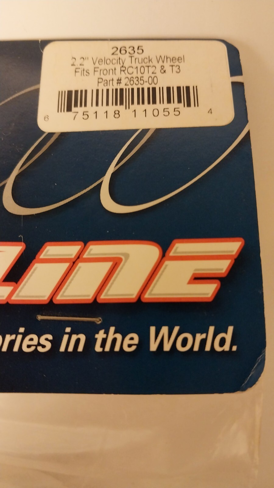 Pro-Line 2.2" Velocity front RC10 T2-T3 Truck white Wheels 2635 | eBay