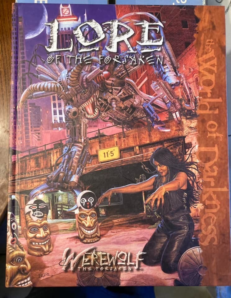 White Wolf WORLD OF DARKNESS rpg WEREWOLF THE FORSAKEN Lore of the ...
