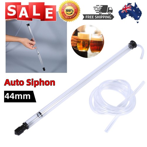 44CM Auto Siphon Racking Cane For Beer Wine Bucket Bottle Home Brew ...