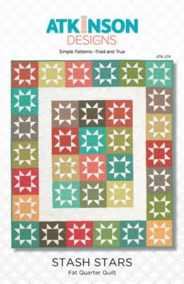 Atkinson Designs - STASH STARS - quilt pattern | eBay
