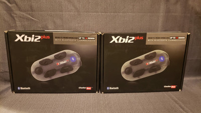 Chatterbox Xbi2 Plus Brand New! 2 units motorcycle helmet bluetooth ...