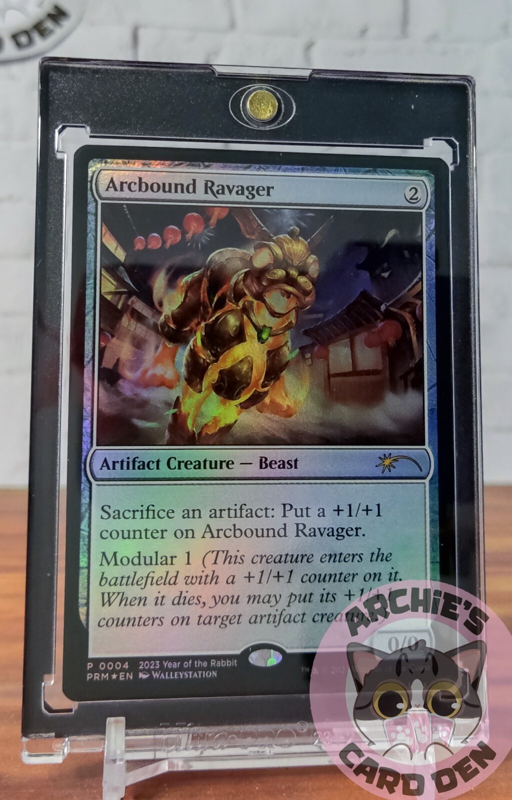 MTG Arcbound Ravager (APAC Year of Rabbit 2023) Foil PROMO CARD EN NEAR ...
