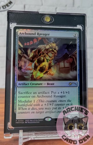 MTG Arcbound Ravager (APAC Year of Rabbit 2023) Foil PROMO CARD EN NEAR ...