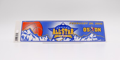 2005 NBA All-Star Game, Denver, CO Bumper Sticker | eBay