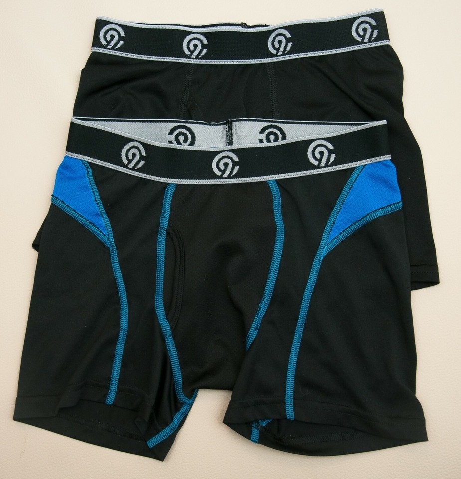 NEW CHAMPION C9 Boys' Solid Performance Boxer Briefs 2 Pack M 10-12 ...