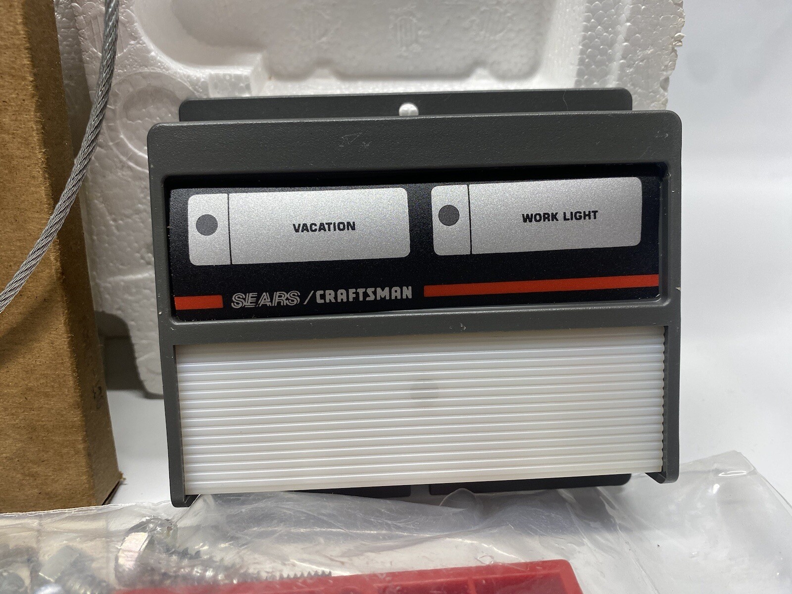 Sears Craftsman 1/2hp Chain Garage Door Opener 9535513 W/Remotes | eBay
