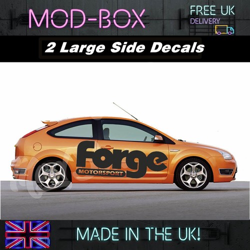 Forge motorsport car side vinyl decal graphics racing jdm | eBay UK