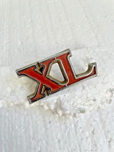 Chrysler Valiant 'XL' Car Badge, Emblem, Metal. Genuine. G.C., Free ...