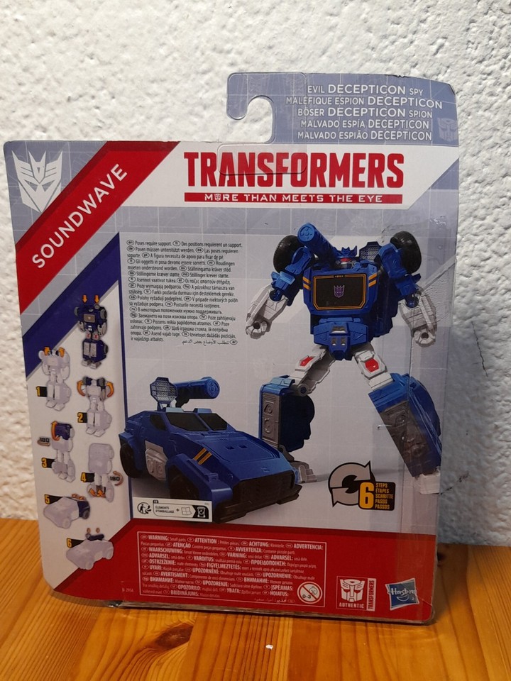 Transformers Authentic Collection: Decepticons: Soundwave Card | eBay