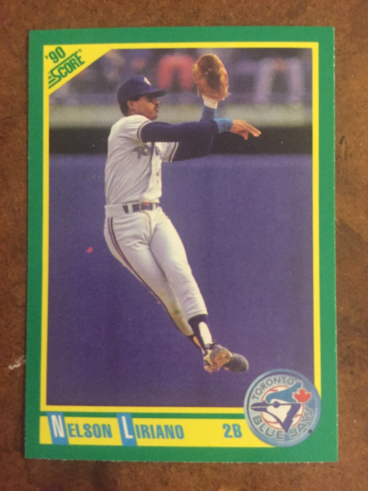 Nelson Liriano 77 Score 1990 MLB Baseball Trading Card | eBay