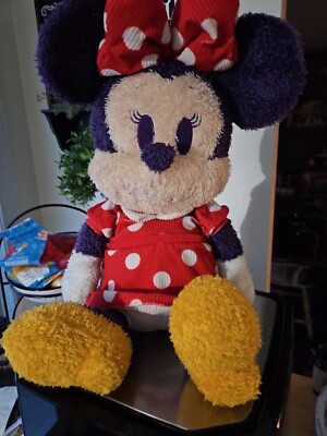 Minnie Mouse Purple Weighted 14" Plush Sensory Emotional Support Disney ...