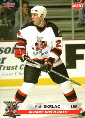 Rob Skrlac 2002-03 Albany River Rats | eBay