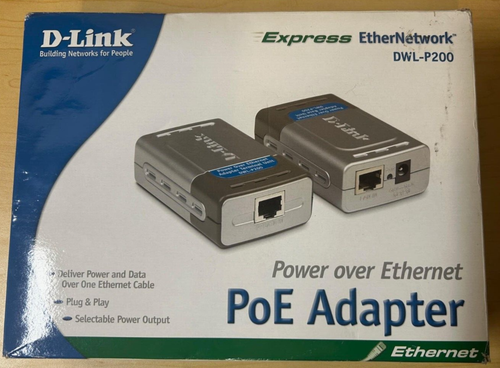 D-Link DWL-P200 Power Over Ethernet Adapter - Express EtherNetwork | eBay