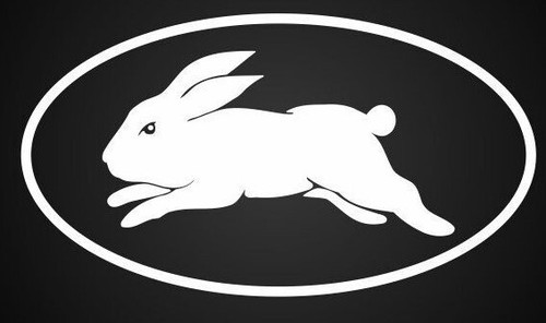 RABBITOHS 100MM LONG WHITE OR BLACK STICKER FUN CAR WINDOW HOON | eBay