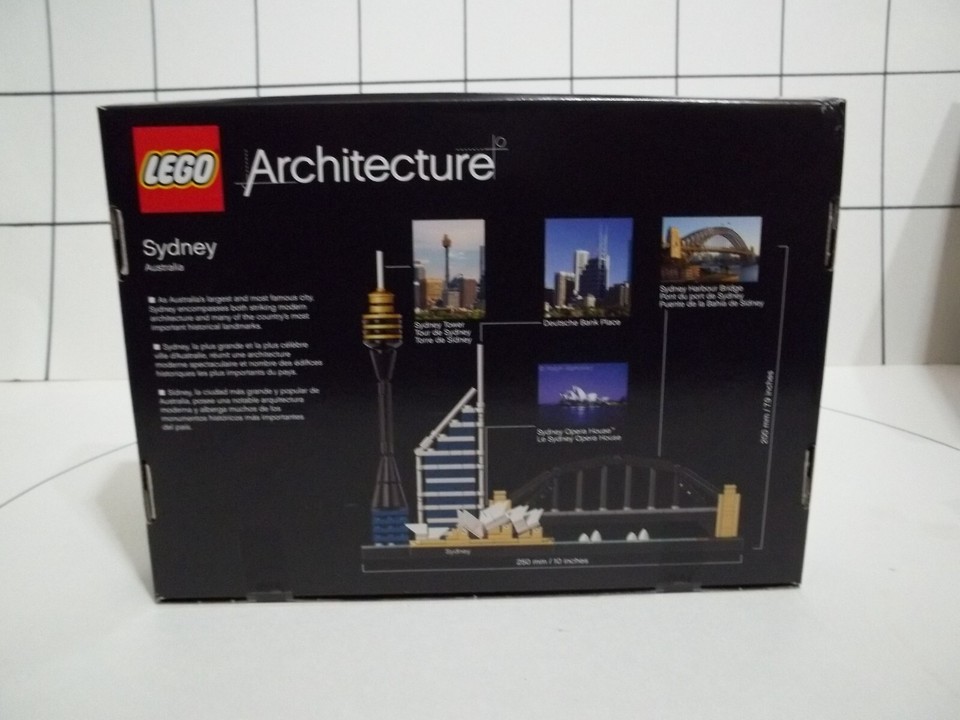 LEGO Architecture Sydney 21032 New Sealed nice shape | eBay