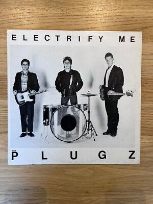PLUGZ - Electrify Me LP black label 1st pressing (hardcore punk repo ...