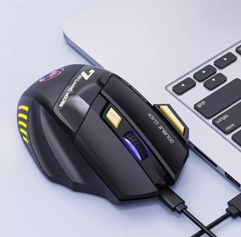 Wireless Gaming Mouse USB IMICE GW-X7 3200DPI single Mode Rechargeable ...