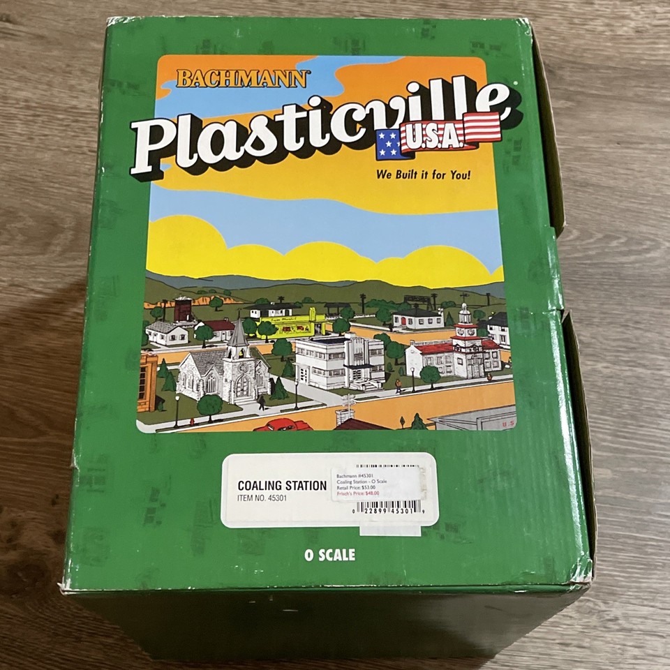 Bachmann Plasticville USA Coaling Station O Scale 45301 NIB NEW | eBay