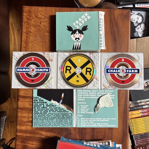 Hammersmith Odeon by Zappa, Frank (3 CD, 2017) Box Set 824302010129 | eBay